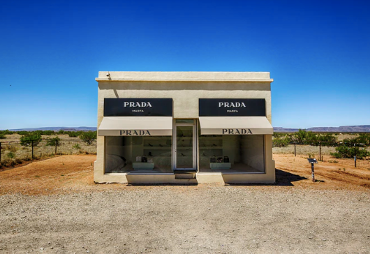 Prada Marfa in Valentine Print - Premium Quality, Framed Options. Perf ...